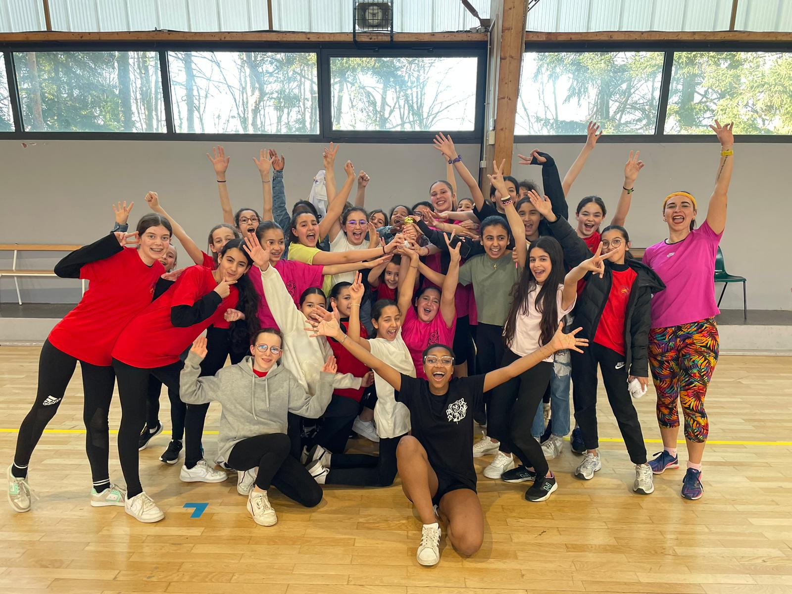 Le step à l’honneur ! – Association Sportive du Collège Gilbert Dru